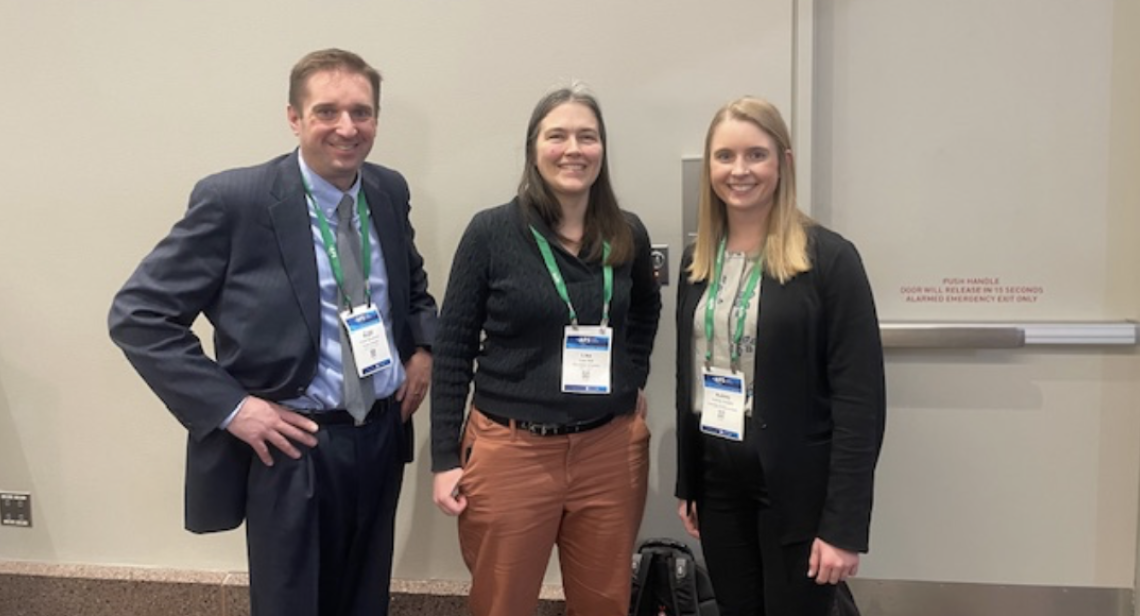 Aubrey Quigley wins the APS DPOLY Poster Competition | MWET