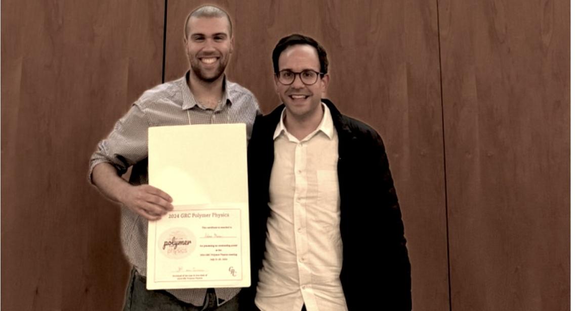 Adam Mann wins Outstanding Student Poster Presentation Award | MWET